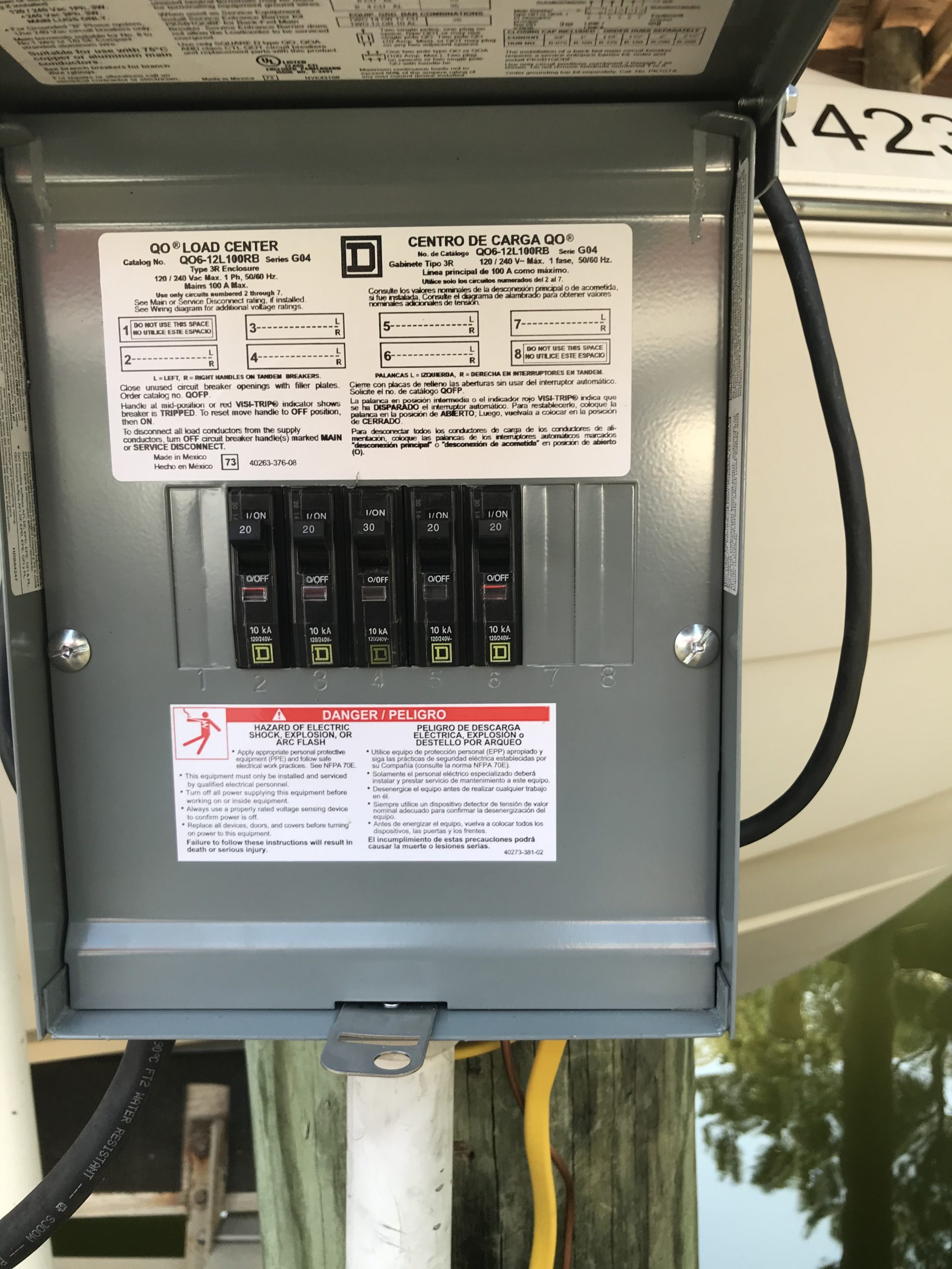 Electric Load Center (Before/After) – Whay Moore Fun