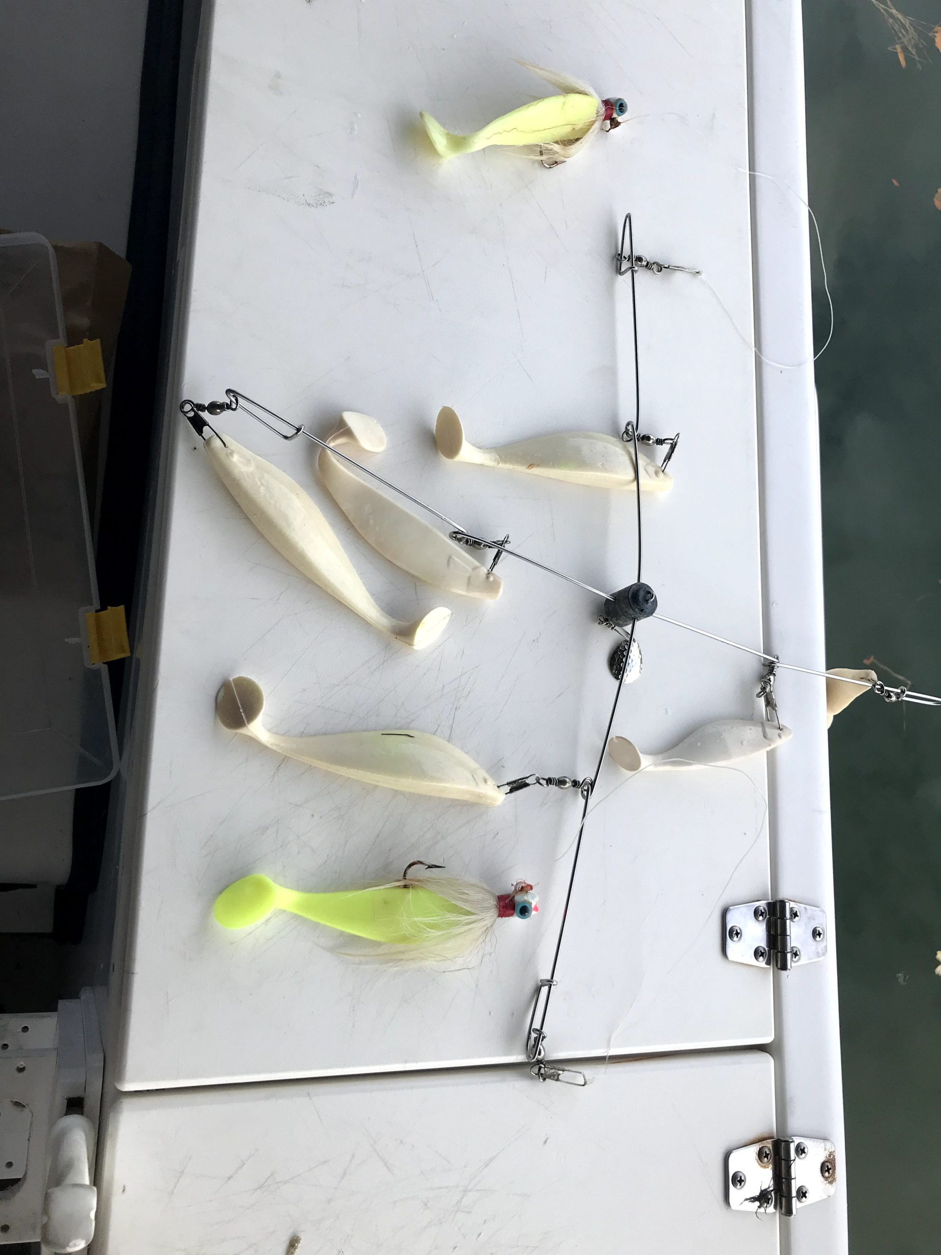 Here are the rigs I use for striper – Whay Moore Fun